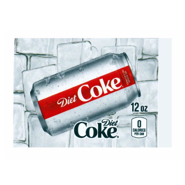 Diet Coke Can Label