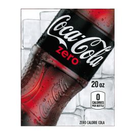 Coca Cola Zero 20 oz Strips for Market Place Machines